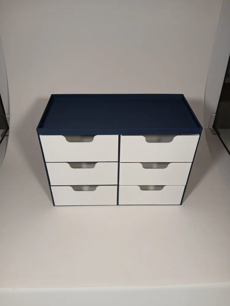 6-Drawer Desk Organizer — Tall Drawer Edition by Hart Prints Co ...