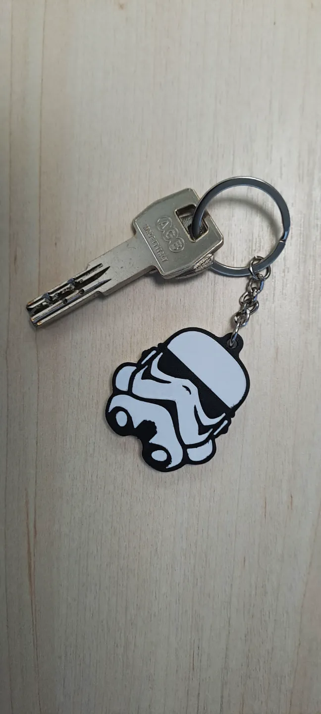 Star Wars Keychain stormtrooper by gianmariagrasso - MakerWorld