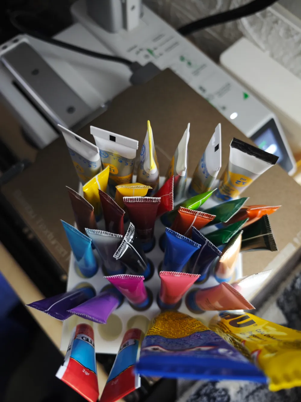 Acrylic Paint Tube Organizer by HiQuality - MakerWorld