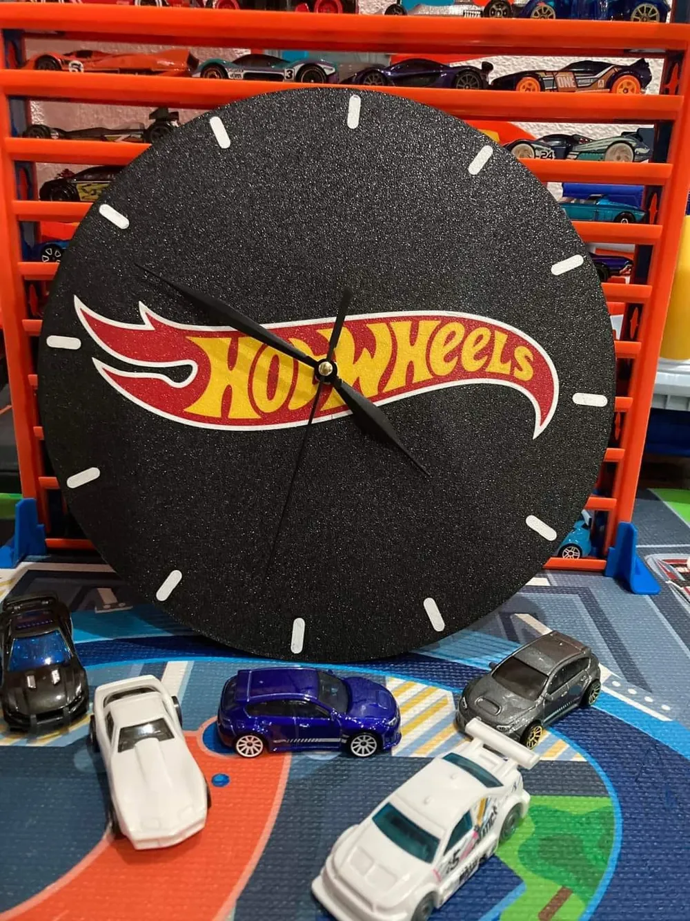 Hot Wheels Clock by 3D DECO - MakerWorld