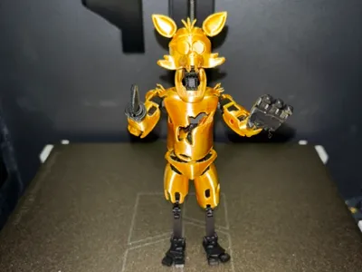 3d printed foxy - MakerWorld