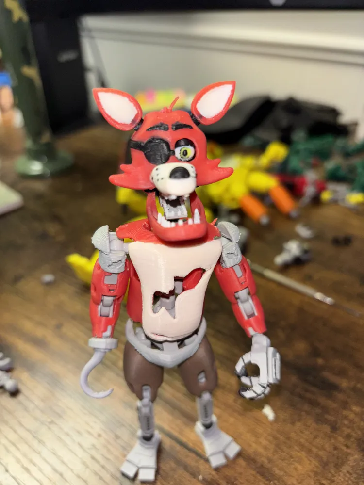 Foxy Dummy 13 - Free 3D Print Model - MakerWorld