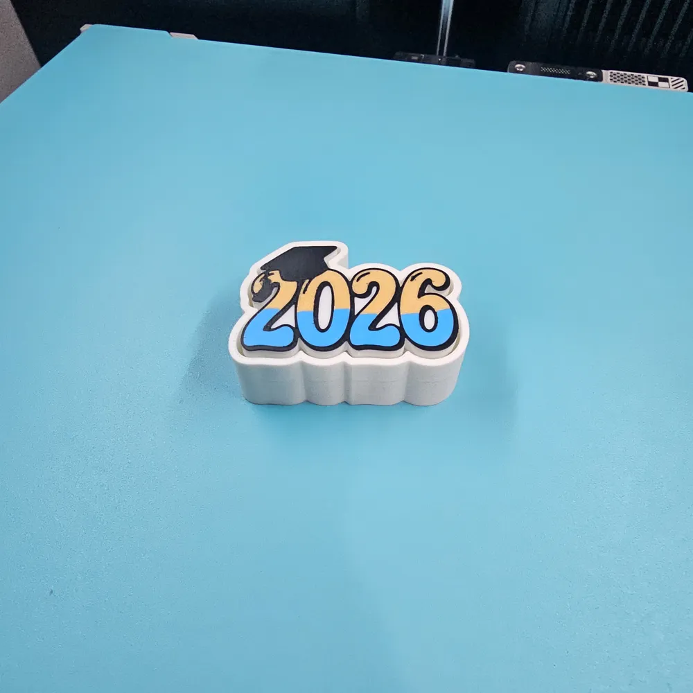 2026 Graduation Clicker - Free 3D Print Model - MakerWorld