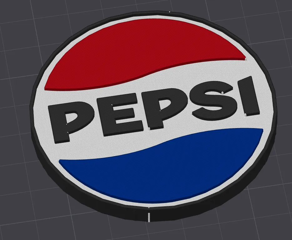 Pepsi Badge by cbchadsey - MakerWorld