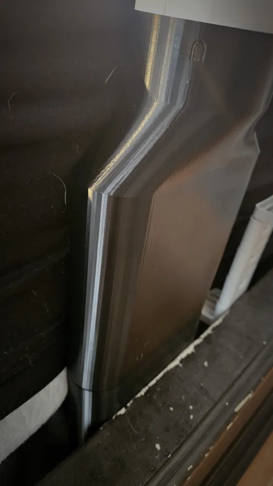 Bed Jet Thin/Flat Hose Tube fit Between Footboard - Free 3D Print Model ...