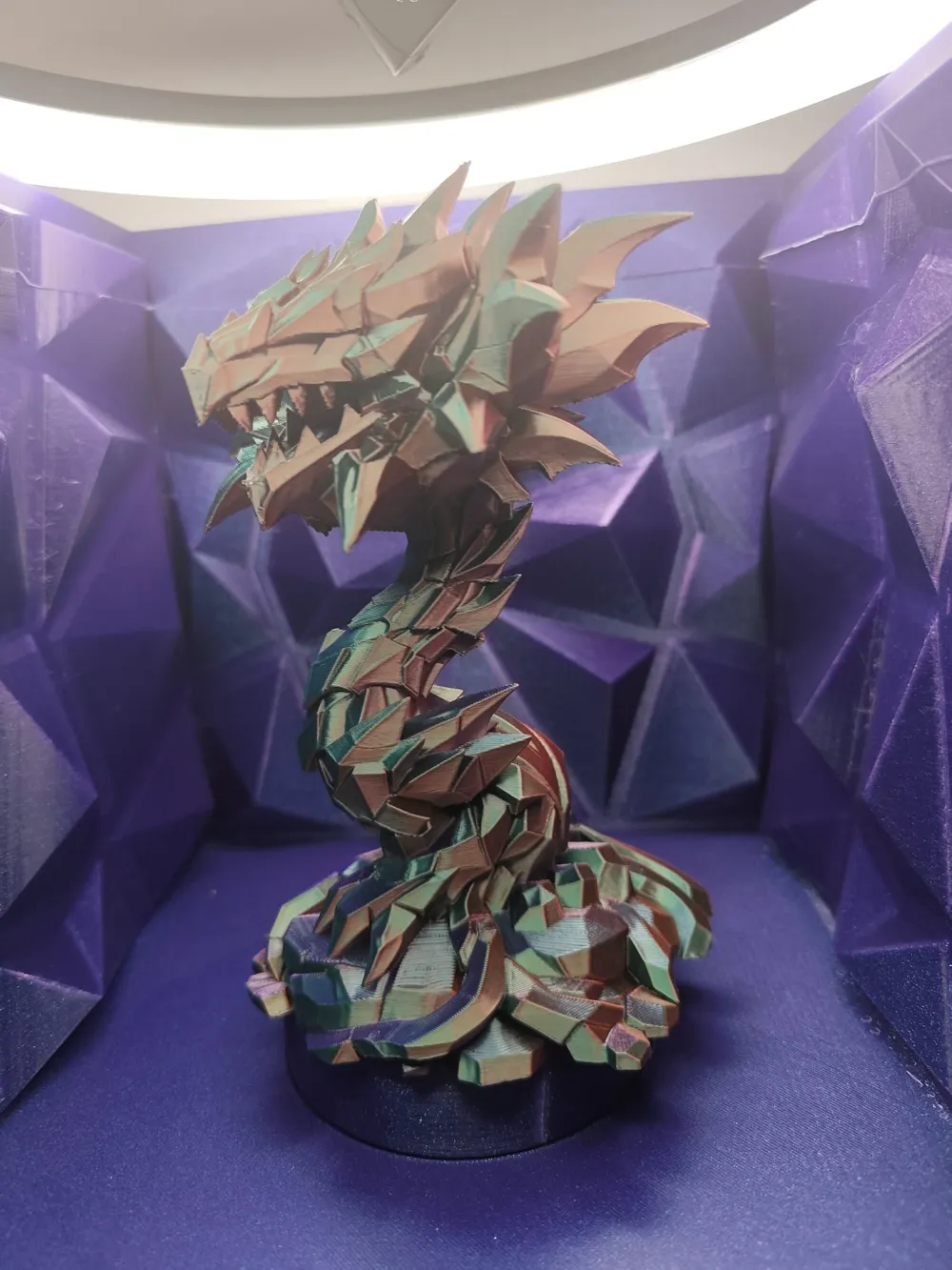 CUBIST DRAGONFLOWER — Flame in Bloom - Free 3D Print Model - MakerWorld