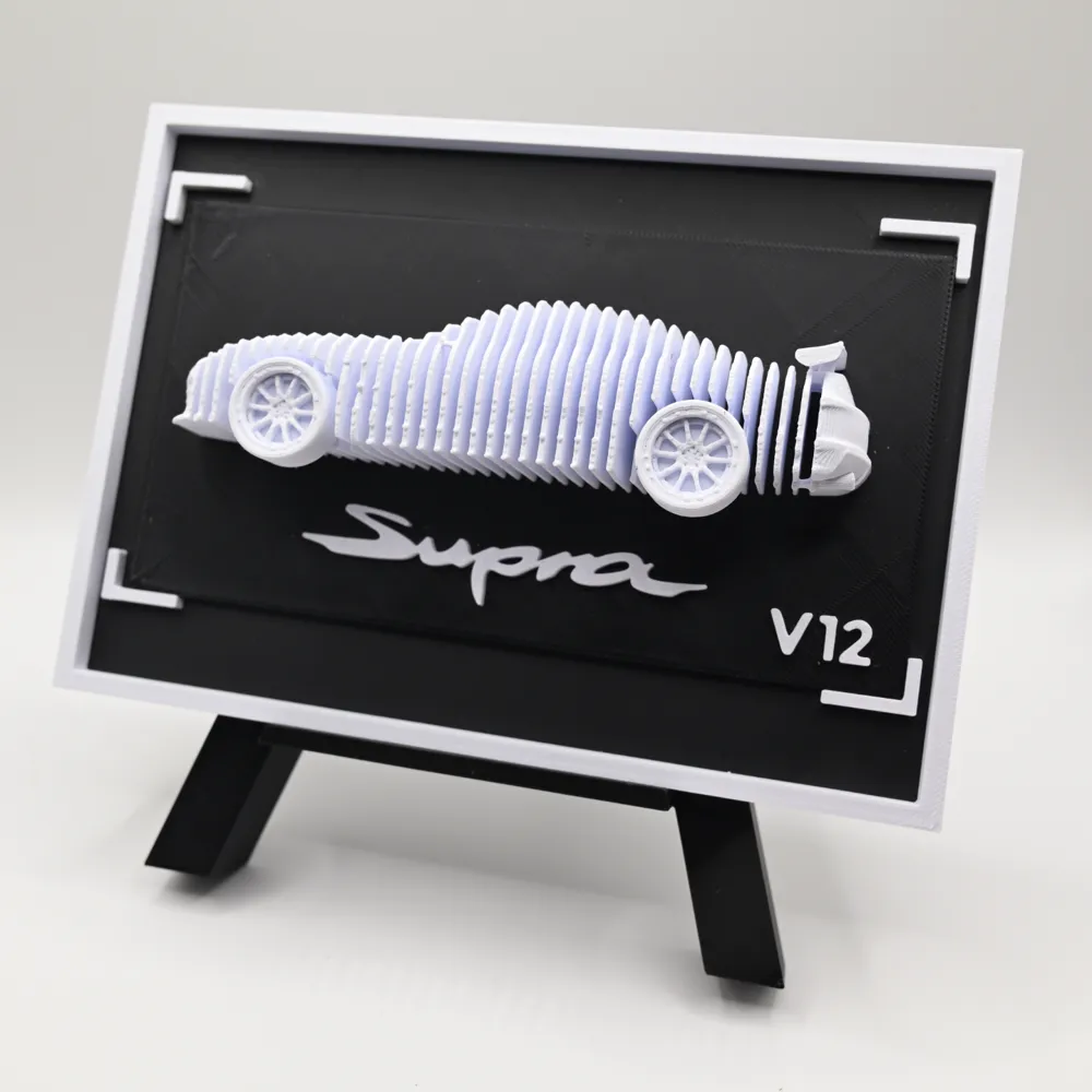 Layered Sculpture Supra V12 Toyota by Teocin MakerWorld: Download Free ...