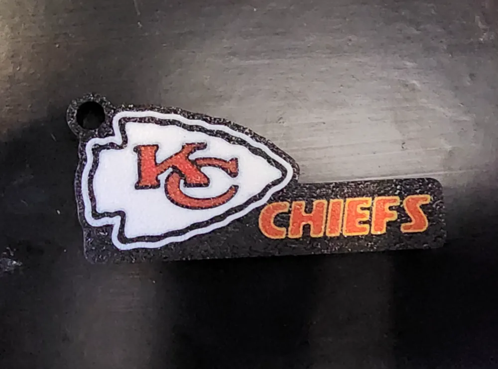 Kansas City Chiefs Keychain by MayHem - MakerWorld