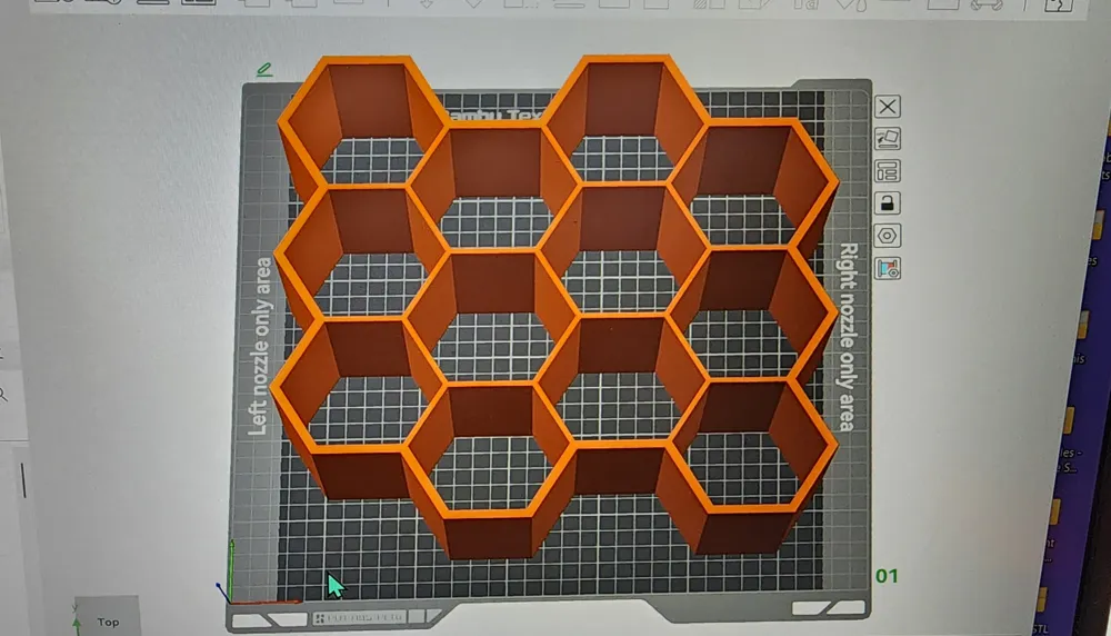 Hex Shelf - Free 3D Print Model - MakerWorld