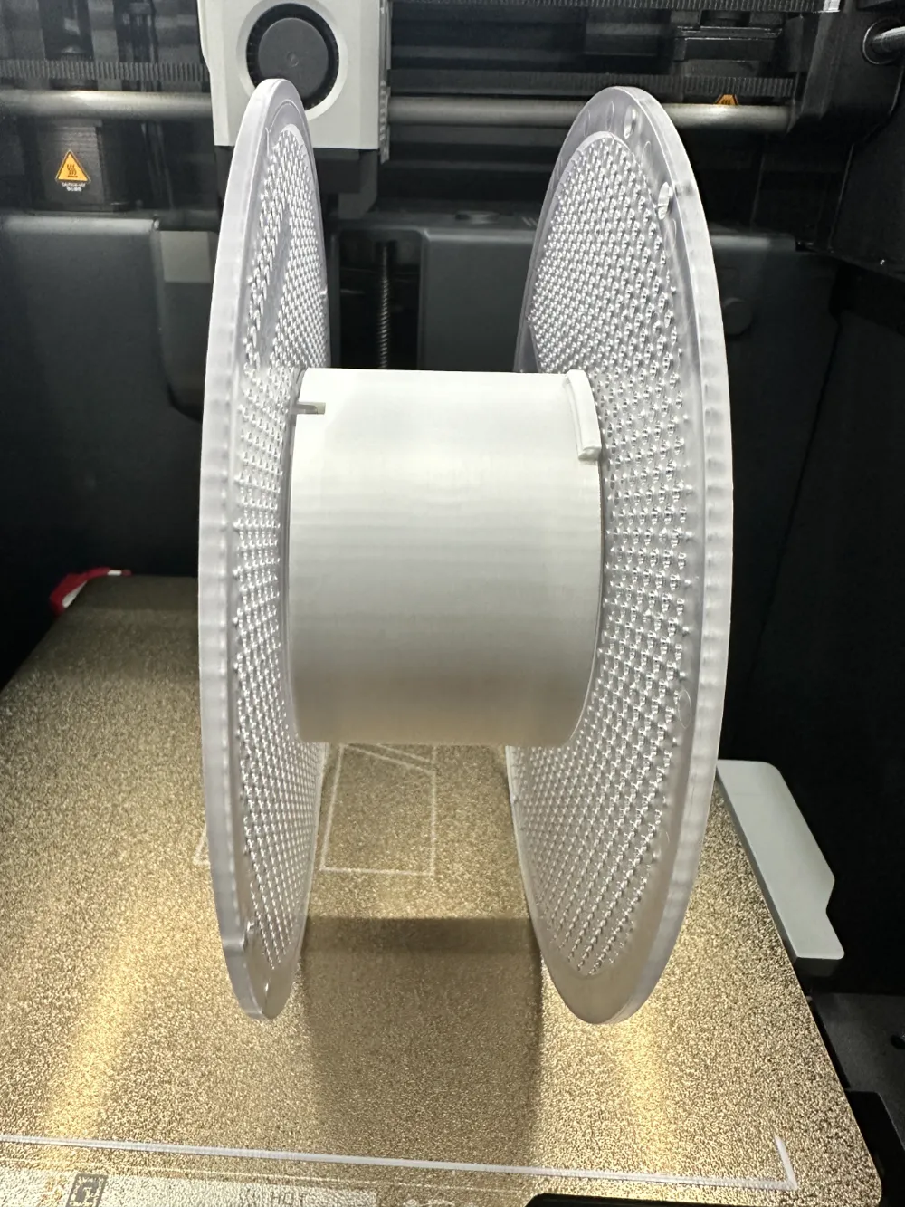 Bambu Lab Smooth Spool Core w/ Filament Clip Remixed by ACEH♠️LE 3D ...