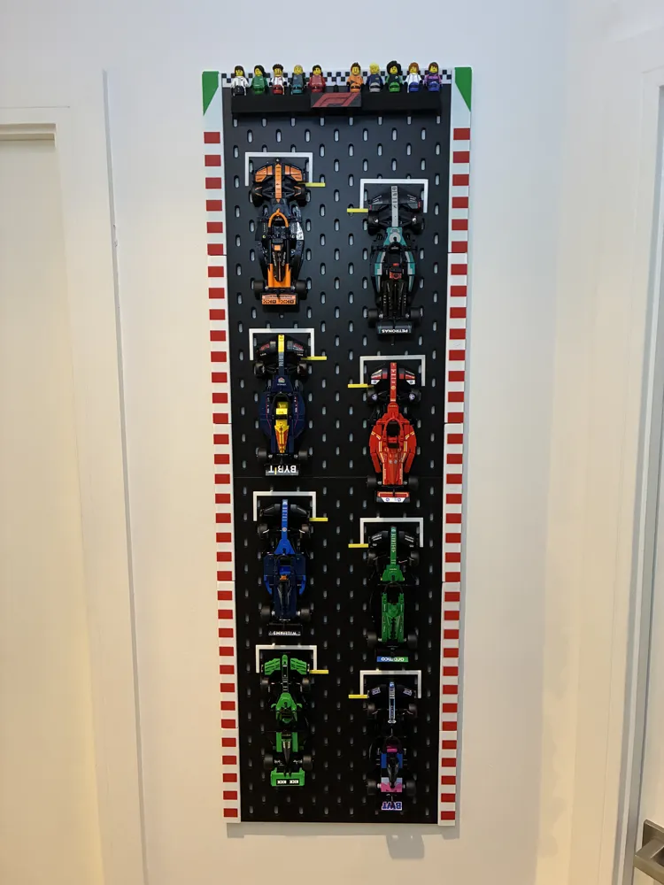 F1 Minifigure Mount for Ikea SKÅDIS - Free 3D Print Model - MakerWorld