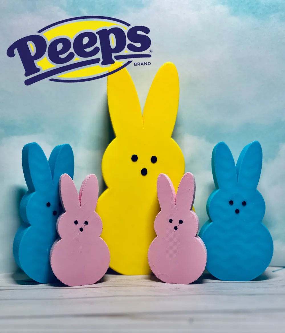 Bunny Peeps by 3Dimension Customs MakerWorld: Download Free 3D Models