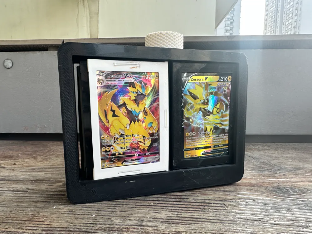 Mechanical Flip Card Folio - Free 3D Print Model - MakerWorld