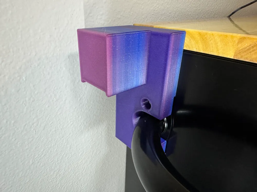 Husky Workbench Desk Lamp Mount by Andy MakerWorld: Download Free 3D Models