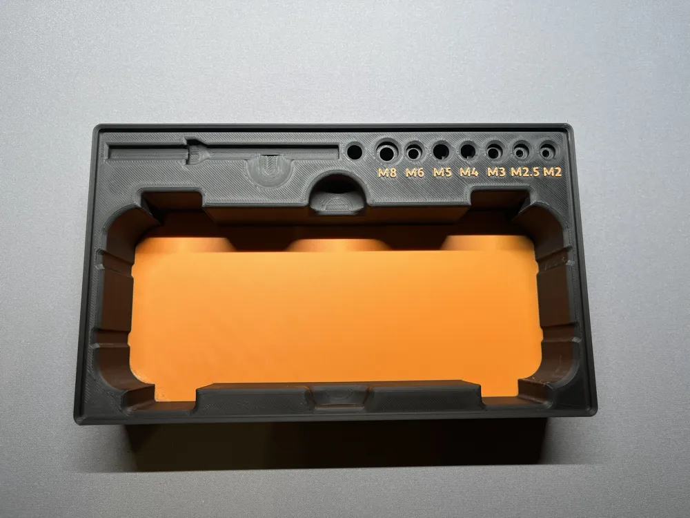 Bac Gridfinity pour boîtier TS101 et pointes d'inserts filetés - Modèle ...