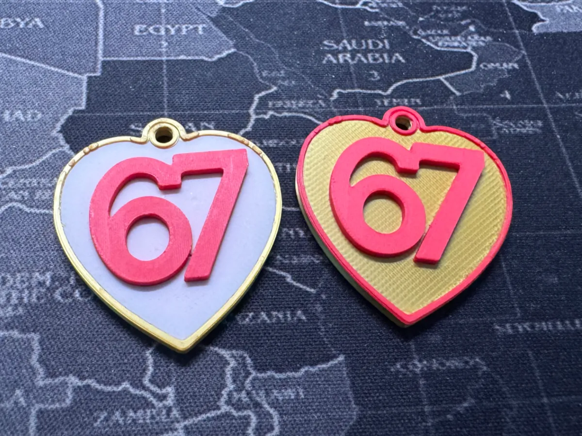 67 Heart Pendant for Valentine - Free 3D Print Model - MakerWorld