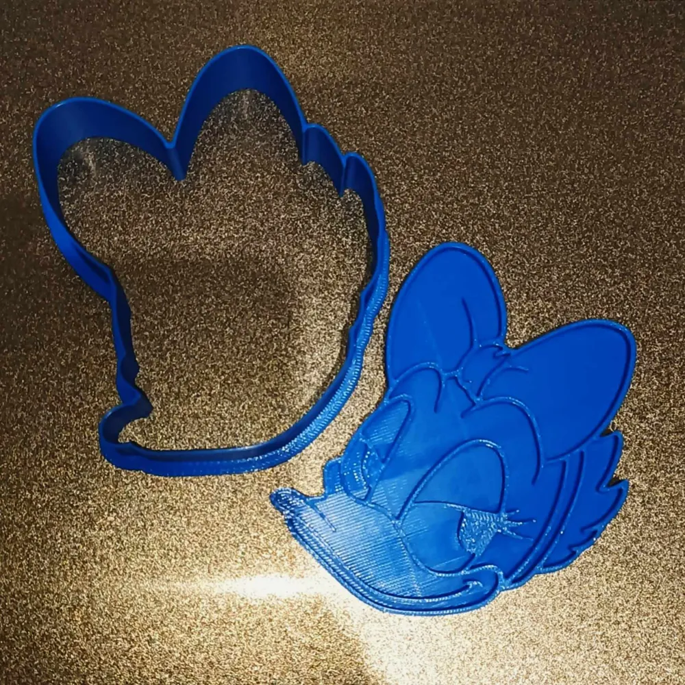 Daisy Duck Cookie Cutter - Free 3D Print Model - MakerWorld
