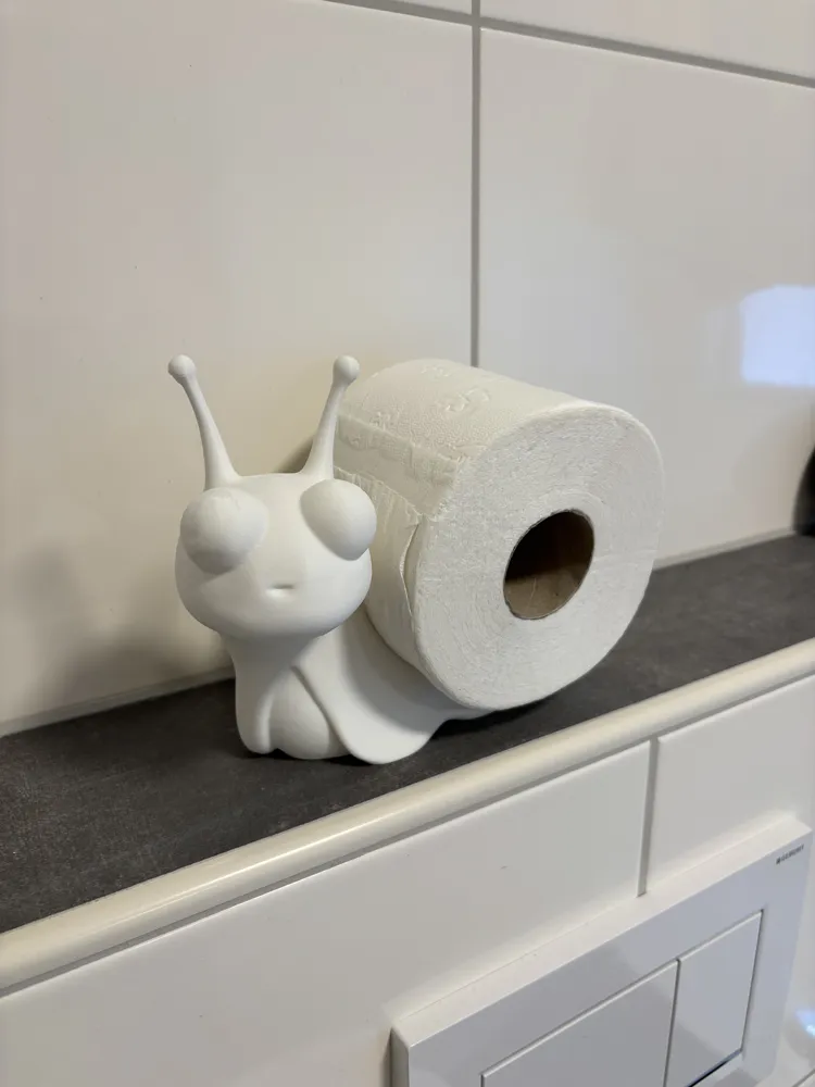 Toilet Paper Snail! by Chio97 MakerWorld: Download Free 3D Models