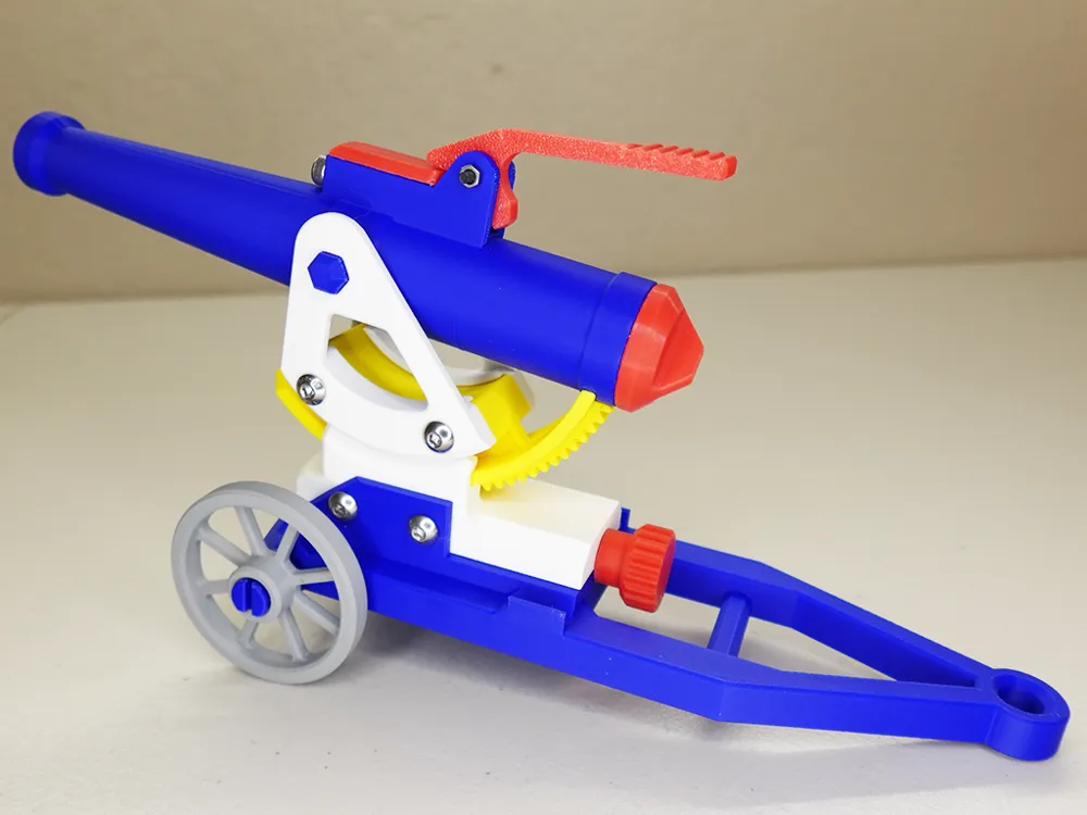 Alcohol Nerf Cannon - Free 3D Print Model - MakerWorld