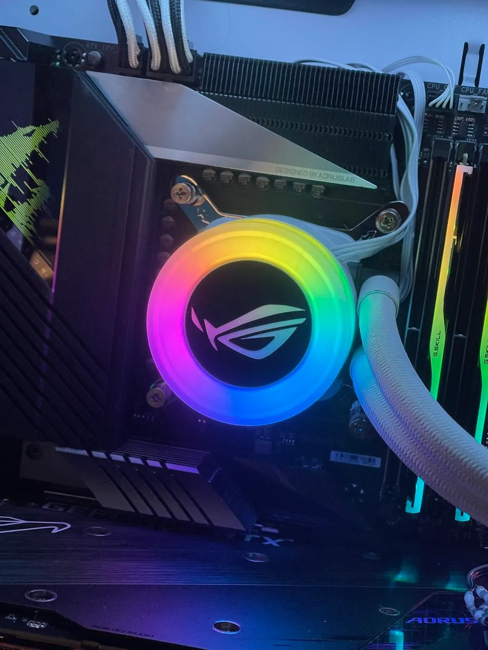 Lian Li Galahad II - ROG Pump Cover by Jesse L MakerWorld: Download ...