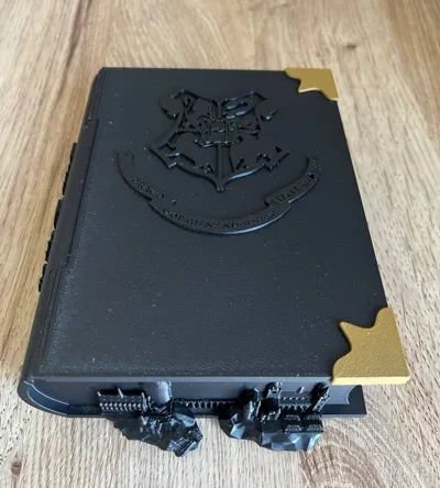 Harry Potter Hogwarts Book Box by xenos MakerWorld: Download Free 3D Models