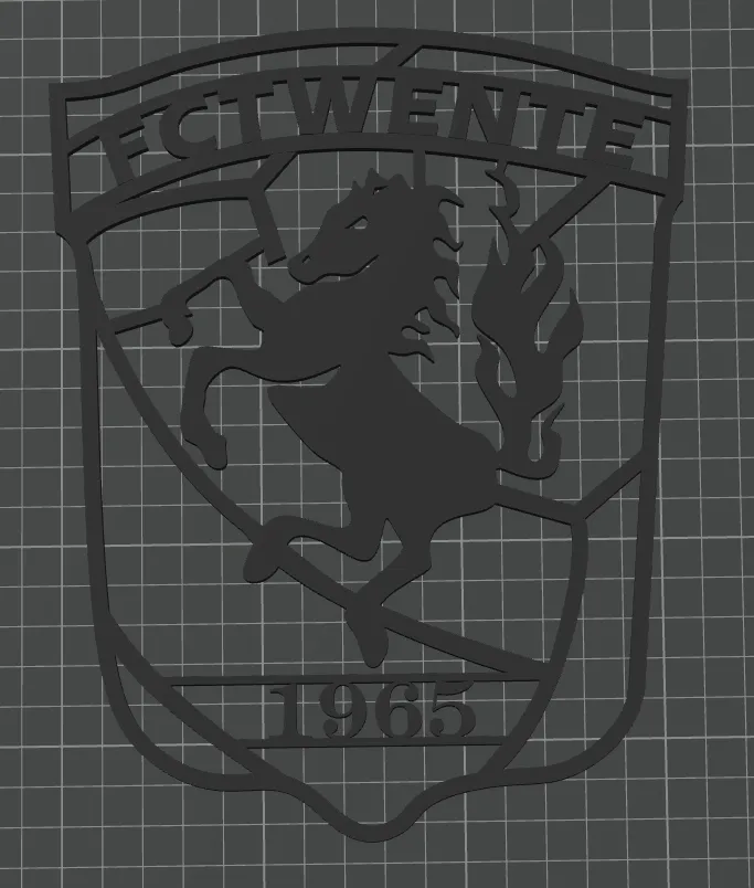 Fc Twente Logo by MB MakerWorld: Download Free 3D Models