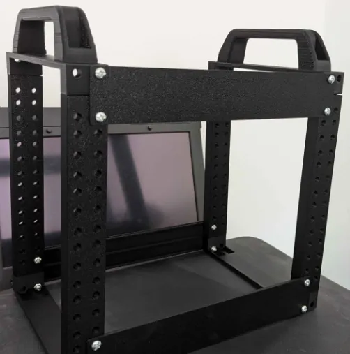 10 Inch Server Rack Carry Handles Remixed by WhiskeyCoder - MakerWorld