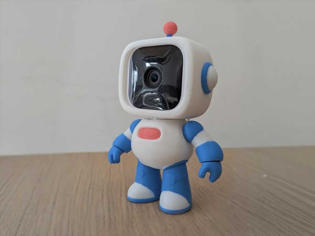 Cute Articulated Robot Camera Holder 4 Blink Mini - Free 3D Print Model ...