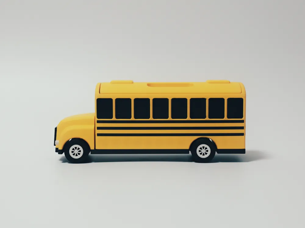 School Bus Pencil Case by 9percent - MakerWorld