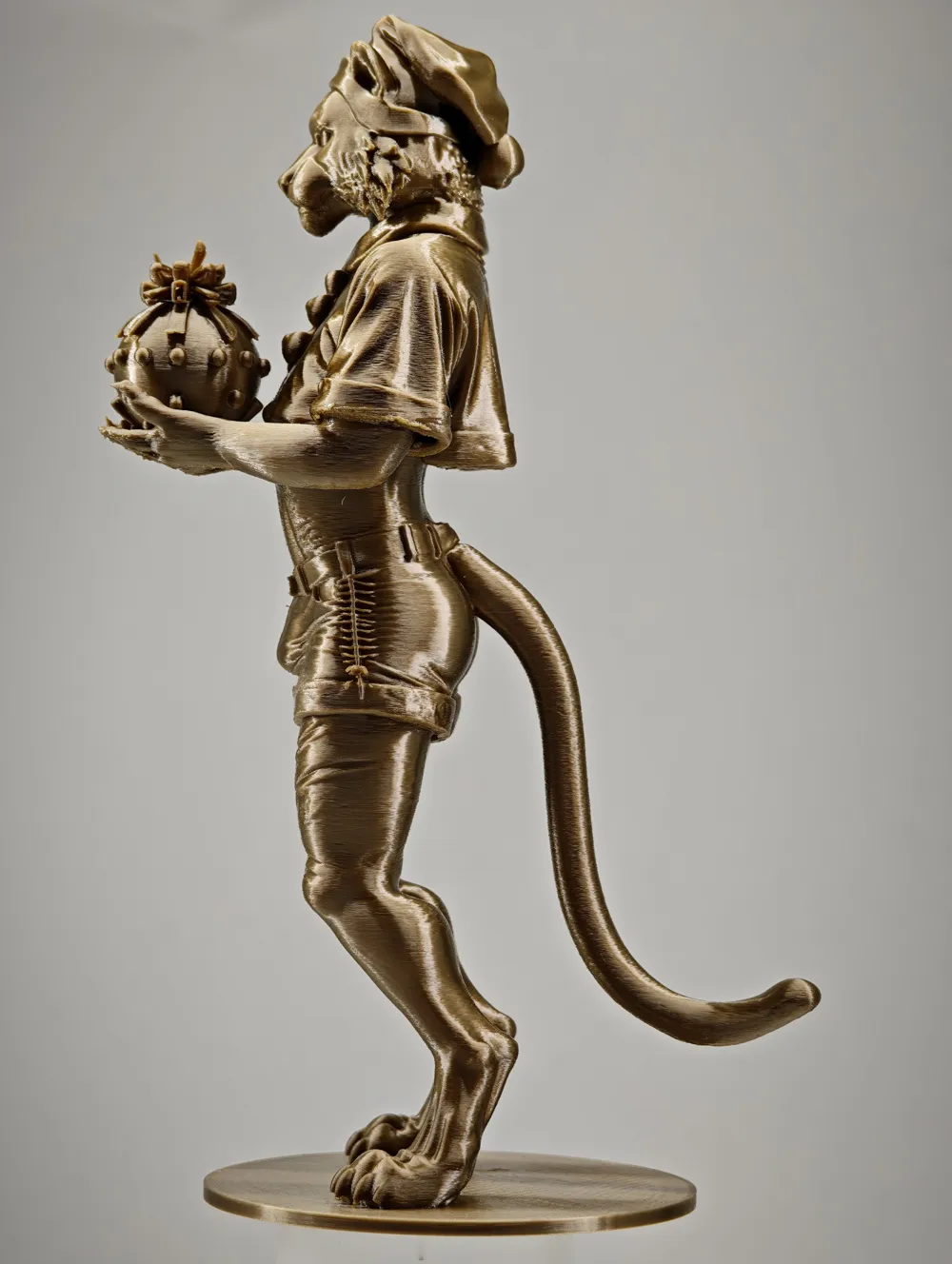 Xmas Tiger - Free 3D Print Model - MakerWorld