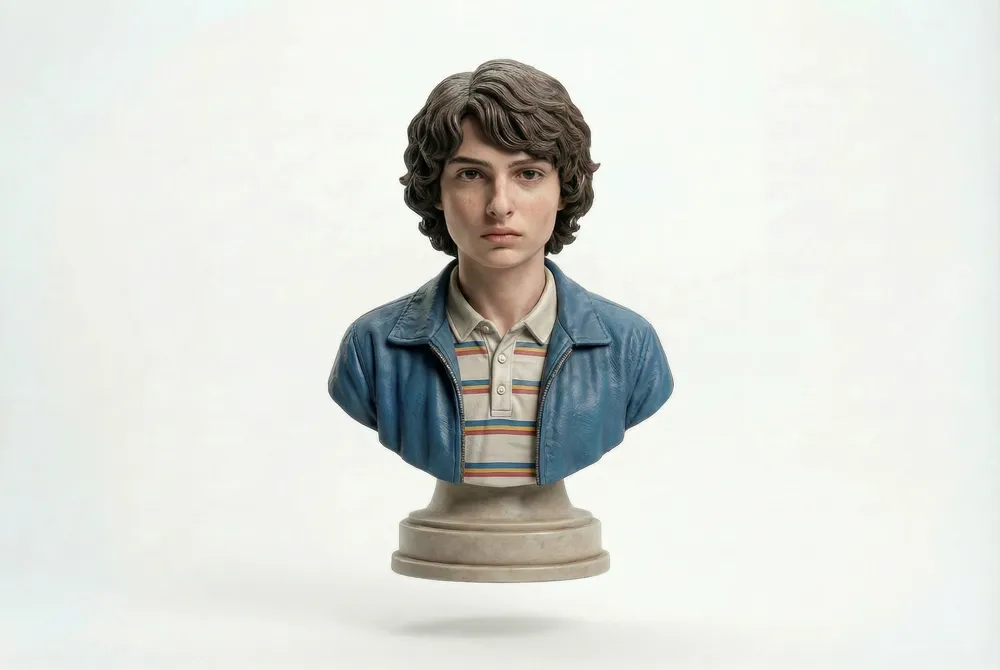 Buste de Mike – Inspiré par Stranger Things - Modèle d'Impression 3D ...