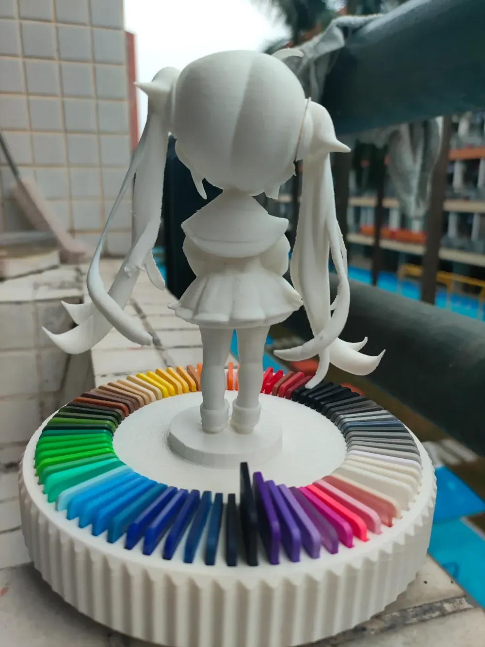 Custom Hatsune Miku -- Self-taught Modeling and Parting -- Full of ...