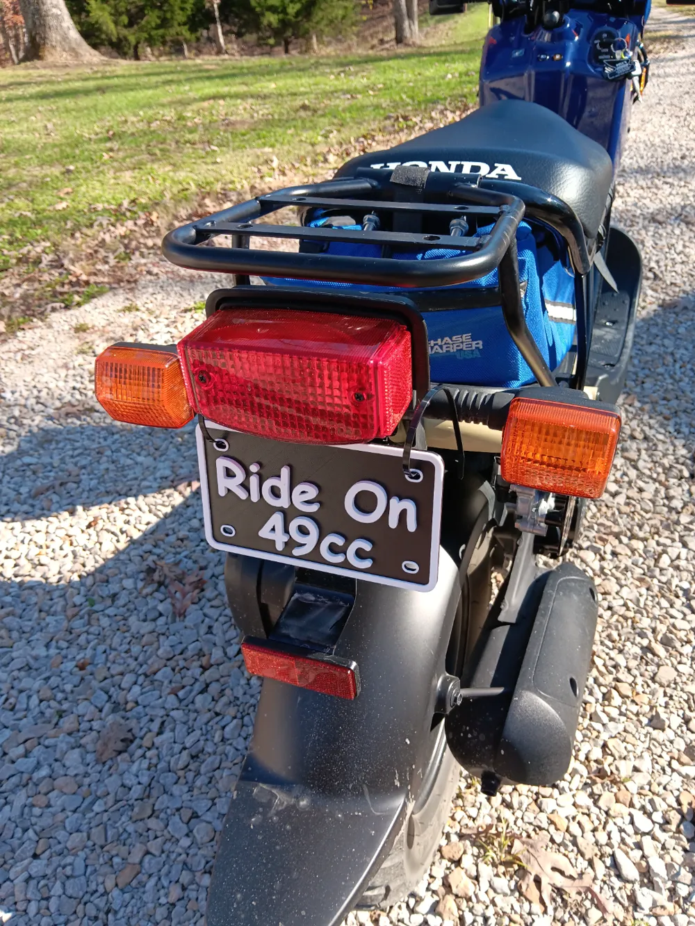 Ride On 49cc Scooter License Plate by marc.funston - MakerWorld