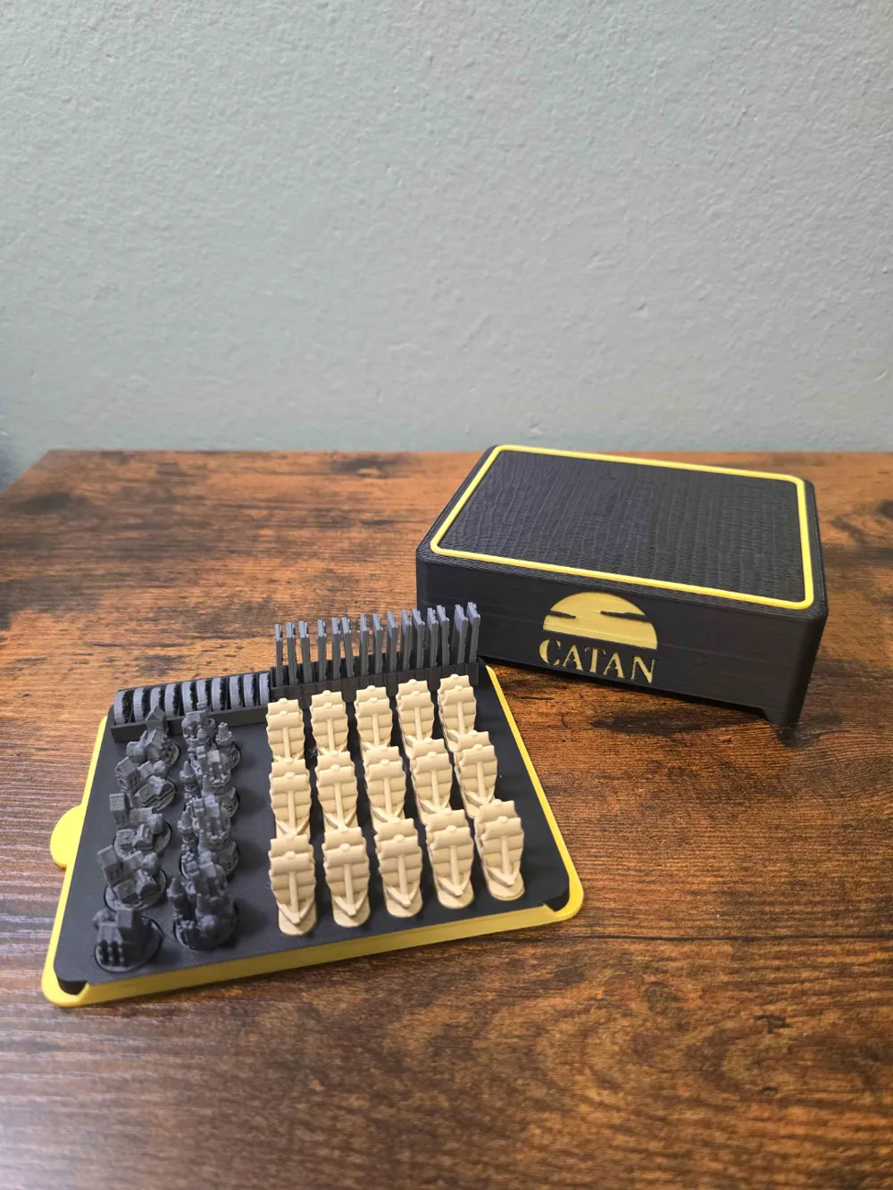 Catan Player Case with Seafarers by Fearlesskoolaid - MakerWorld