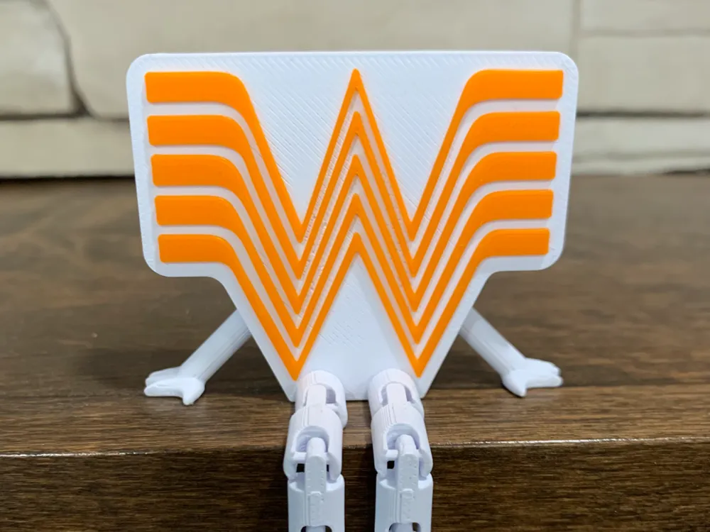 Whataburger Articulated Logo by Rolls MakerWorld: Download Free 3D Models