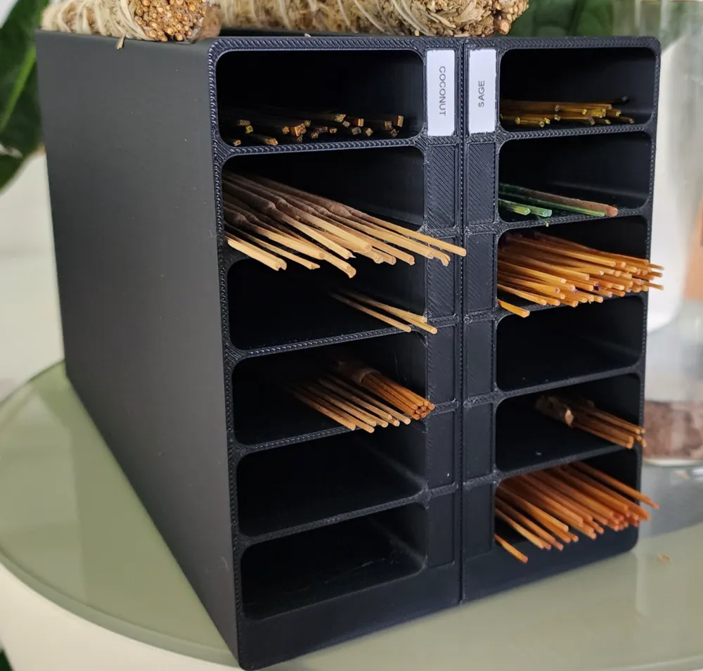 Incense Storage Organizer by Ausuba3D - MakerWorld