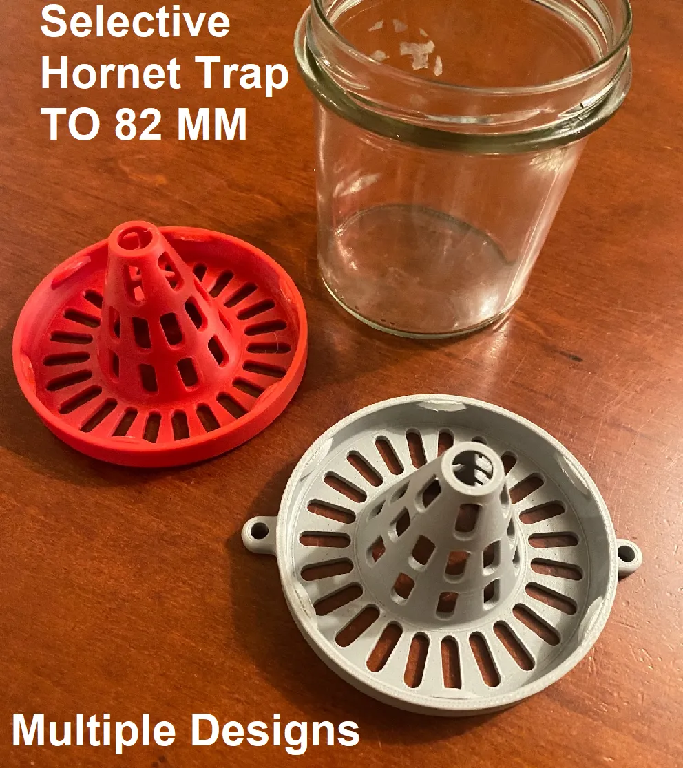 Selective Hornet Trap - TO 82 mm - Free 3D Print Model - MakerWorld