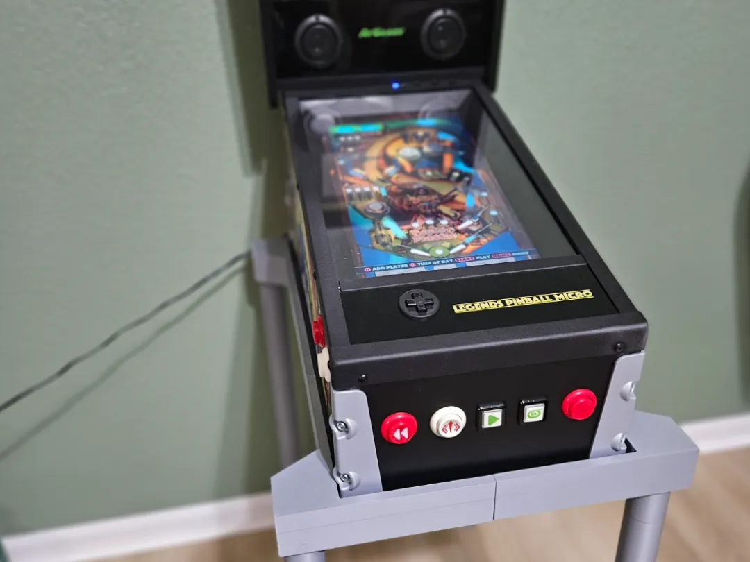 Legends Pinball Micro Table by Printcrazy MakerWorld: Download Free 3D ...