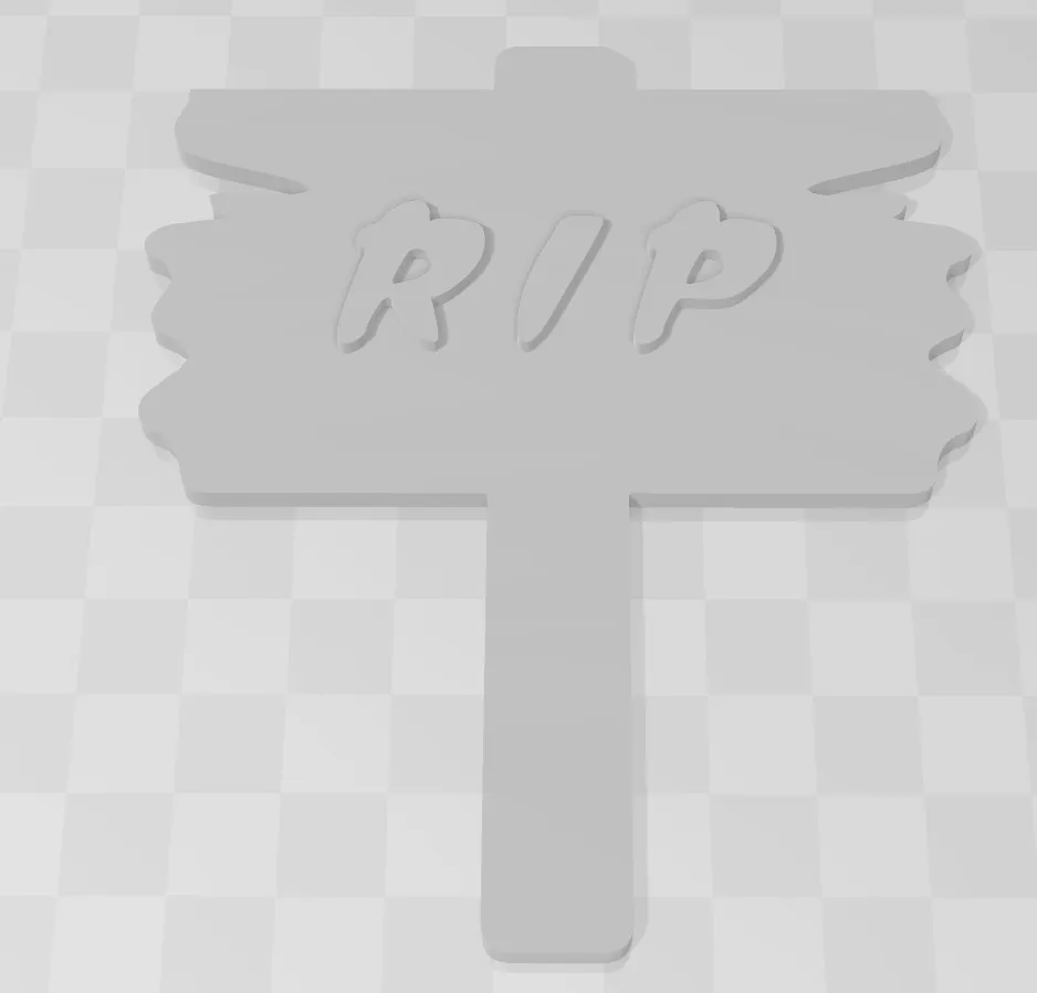 RIP plate by tr3dcreations - MakerWorld