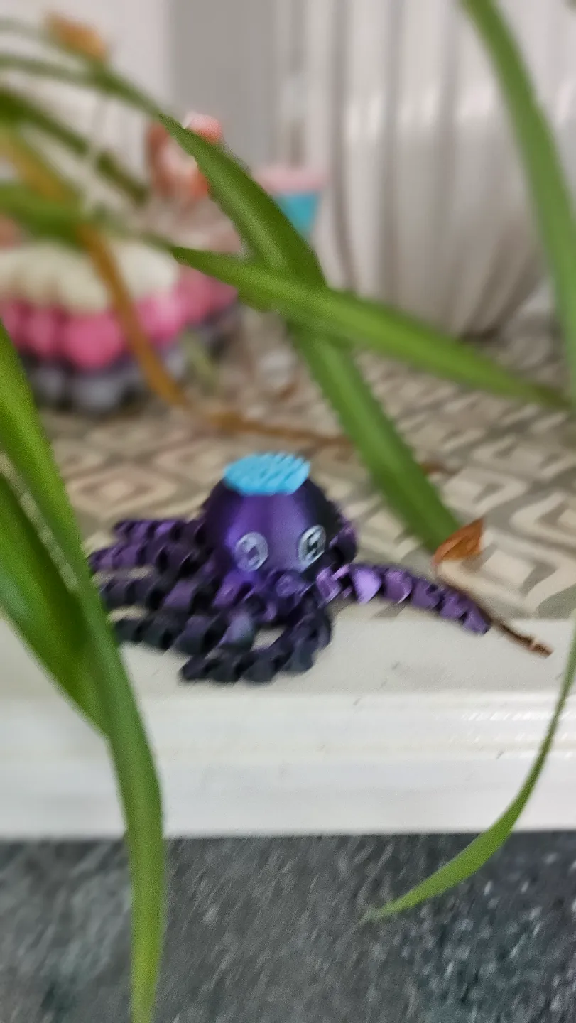 Flexi Spiky Octopus by Tommy Gun - MakerWorld