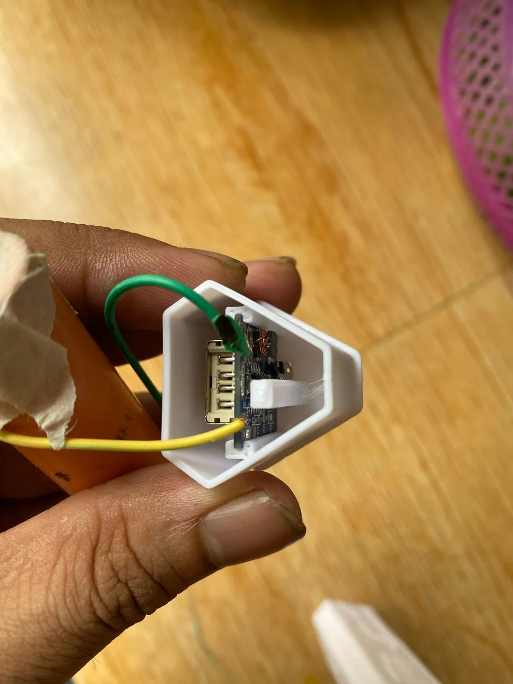 VoltHex – Mini Power Bank Case by madboy MakerWorld: Download Free 3D ...