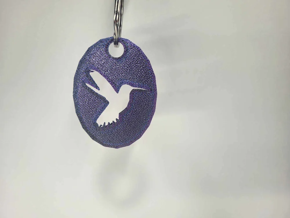 Hummingbird keychain by RazorbackZero1 - MakerWorld