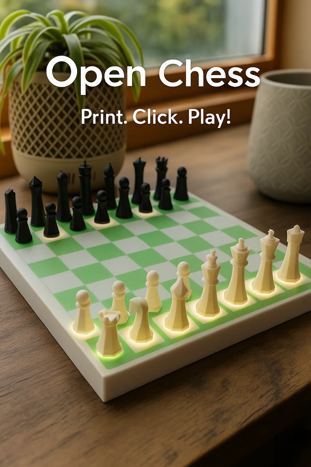 OpenChess - Smart Chess Board by Concept_Bytes MakerWorld: Download ...