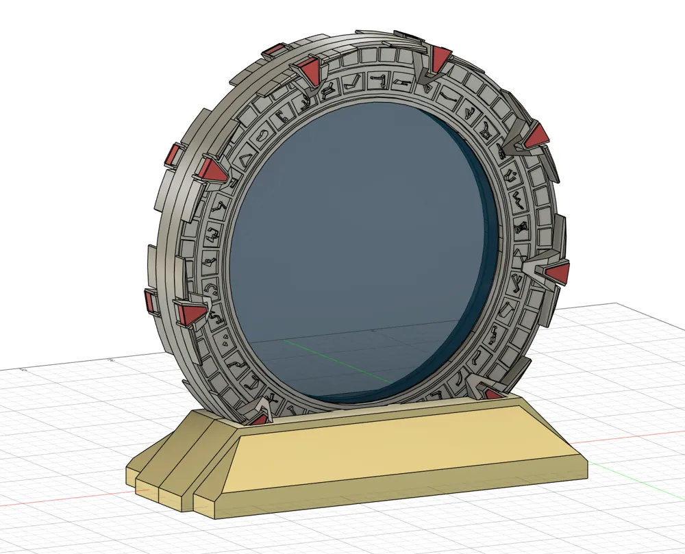 Stargate V2 [WLED] - with video assembly guide by Basti85 - MakerWorld