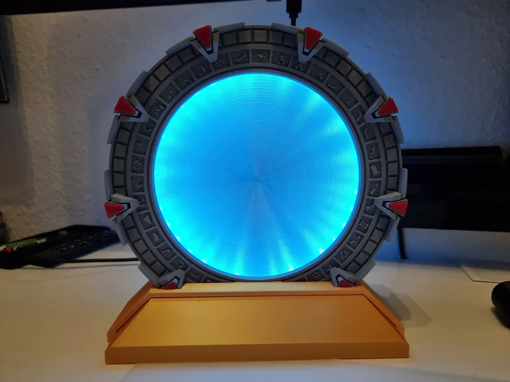Stargate V2 [WLED] - with video assembly guide by Basti85 - MakerWorld