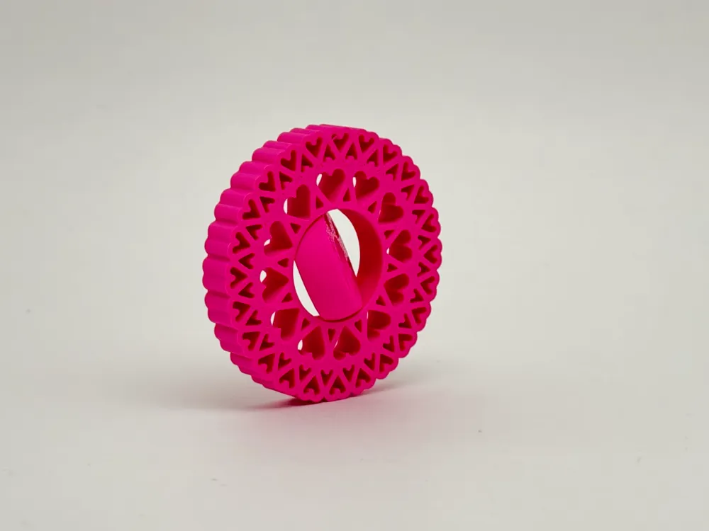 Heart Fidget Spinner #1 by L10design - MakerWorld