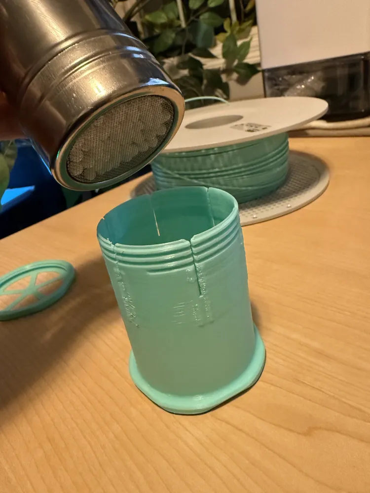 Powder Shaker Spool Adapter for Bambu Spools by AJ Eng. & Design ...