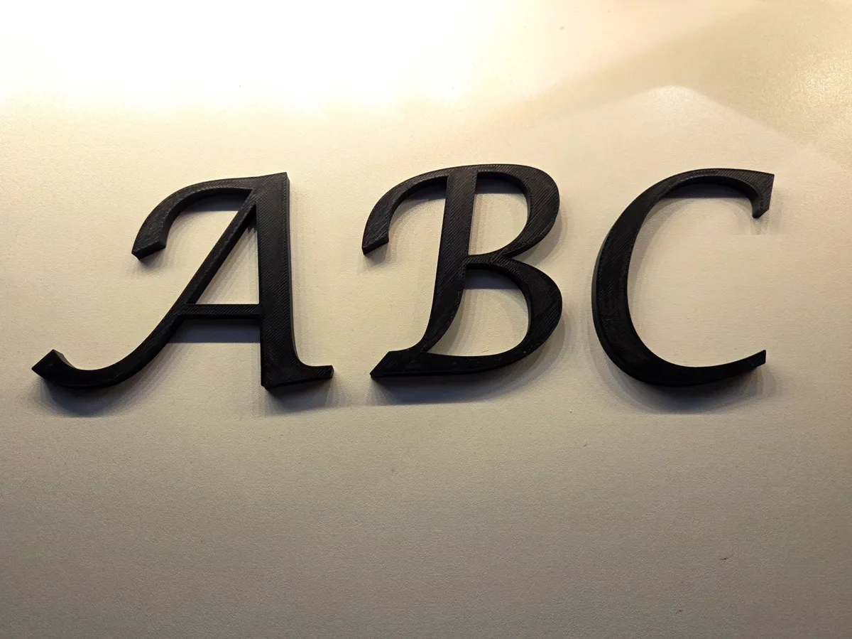 Alphabet uppercase lowercase - Free 3D Print Model - MakerWorld