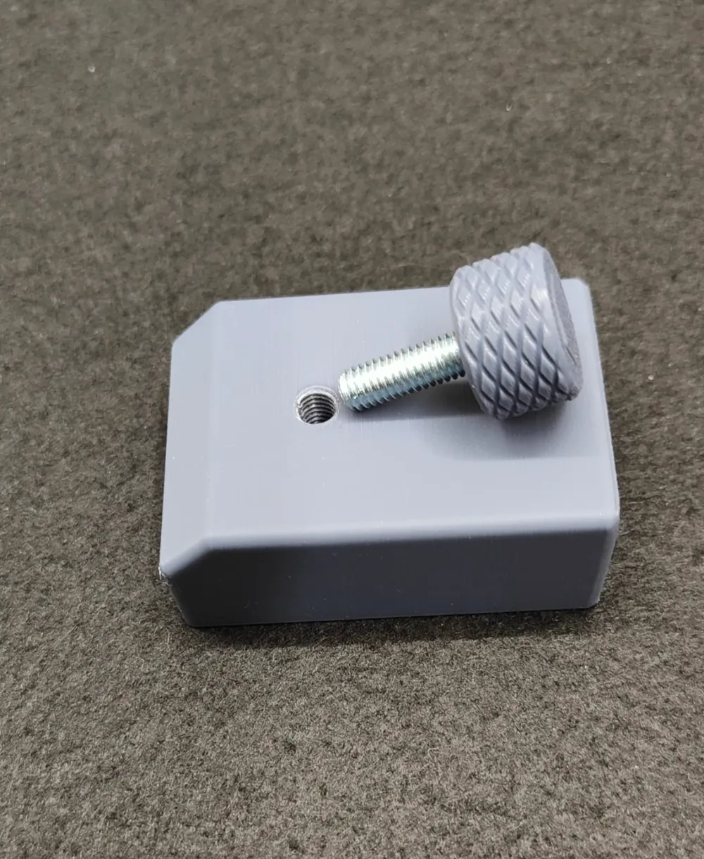 Metal ruler base with locking screw by Frenk MakerWorld: Download Free ...