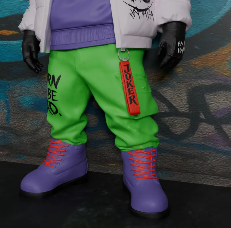 Joker Urban Vibes – Multipart + 3mf - Modelo de impresión 3D gratuito ...